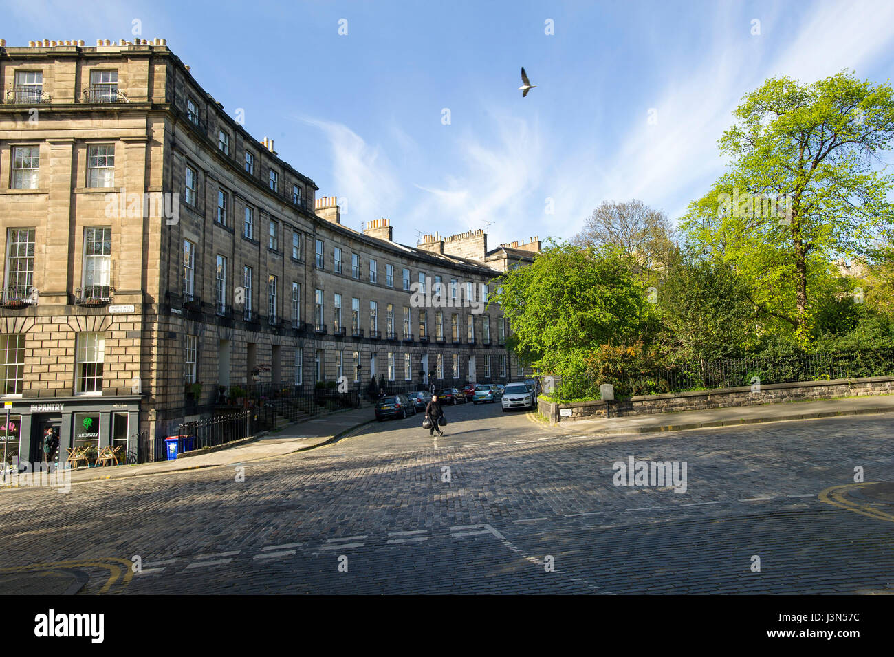 Royal Circus in Edinburgh's New Town. Designed by architect William ...
