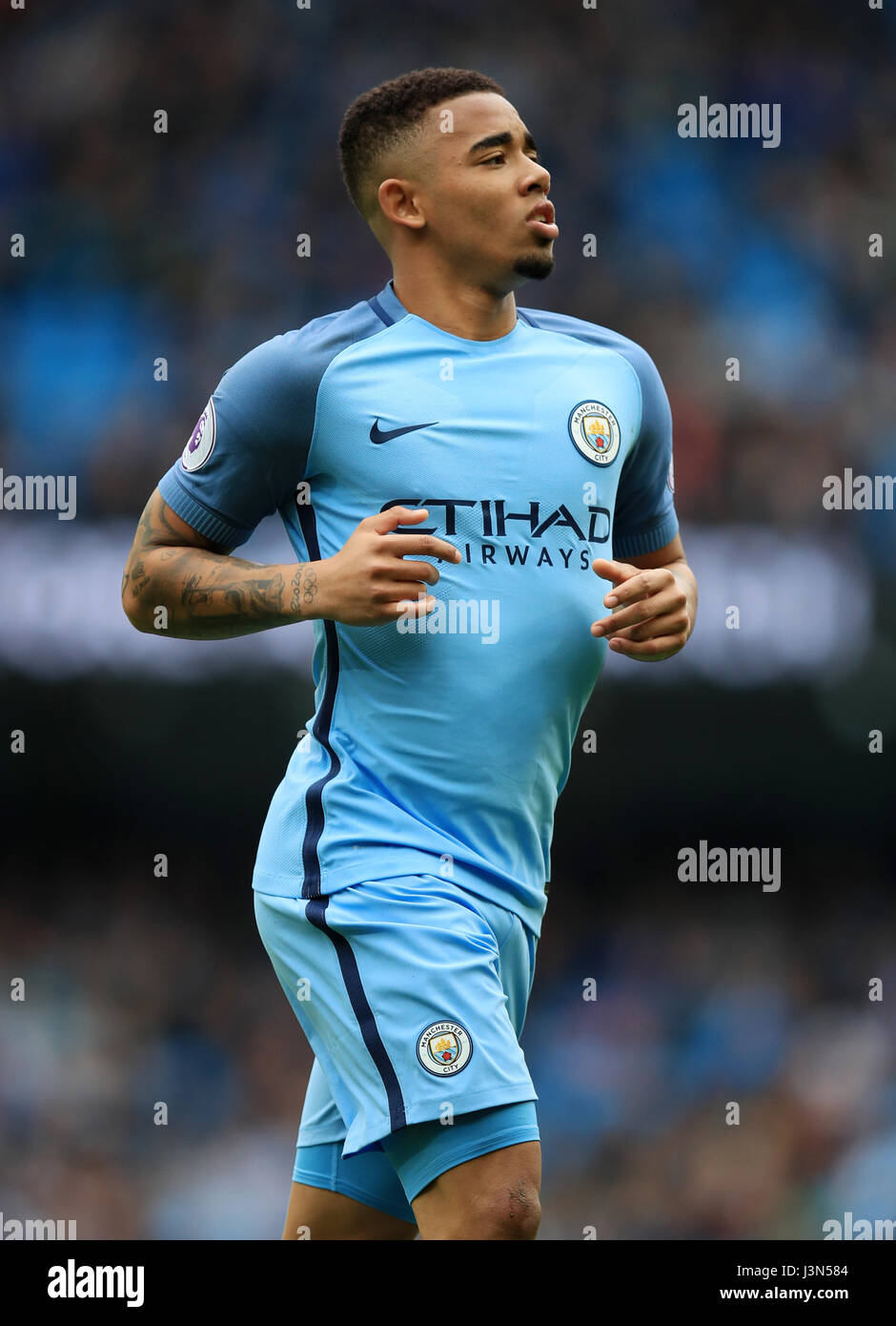 Manchester City's Gabriel Jesus during the Premier League match at the ...