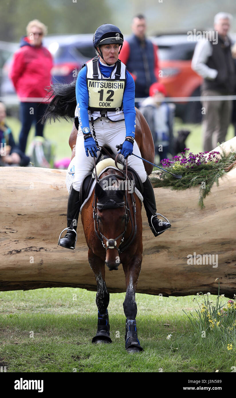 Great Britain's Kristina Cook on Calvino jumps fence 15 during the ...
