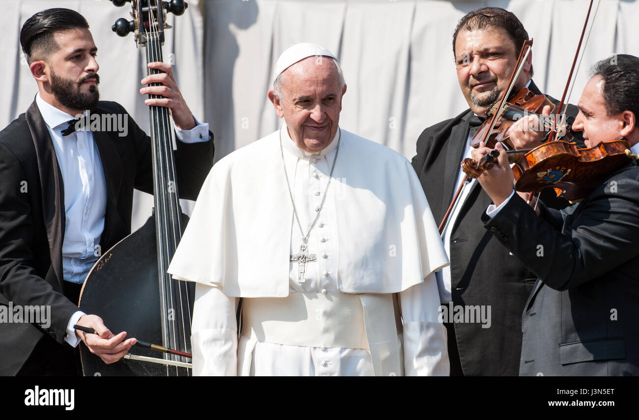 Weekly general audience with Pope Francis in St. Peter's Square at the ...