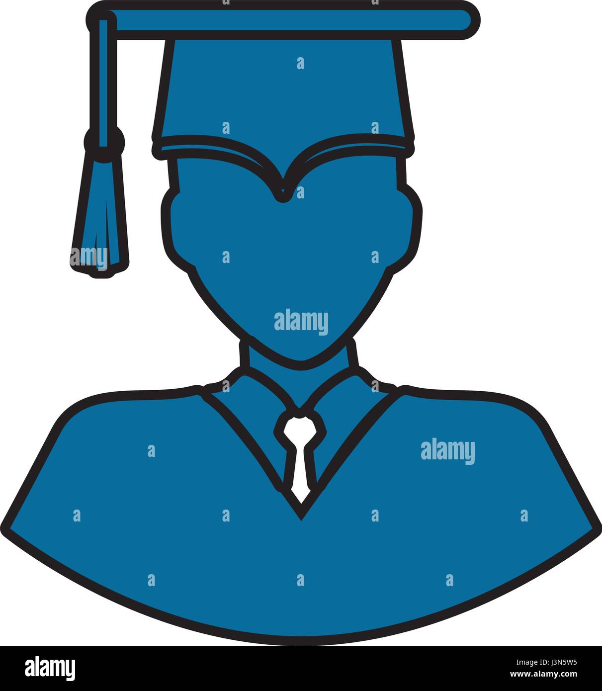 Student graduation profile Stock Vector Image & Art - Alamy