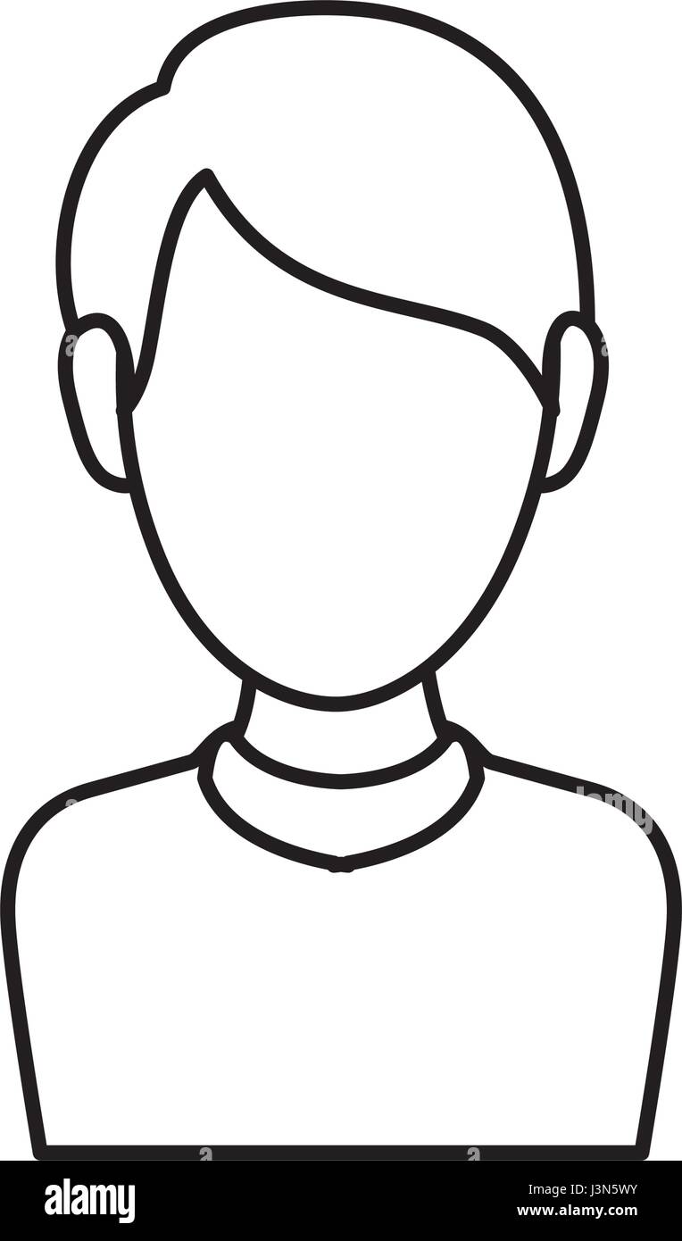 Faceless profile hi-res stock photography and images - Alamy