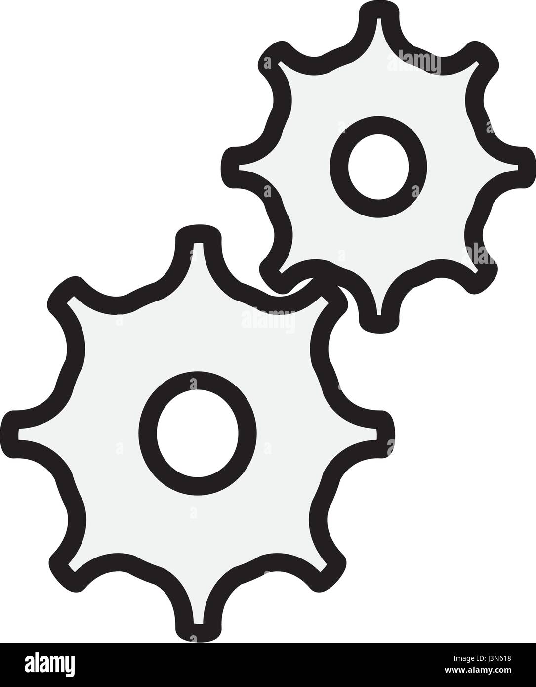 Mechanical pieces Stock Vector Images - Alamy