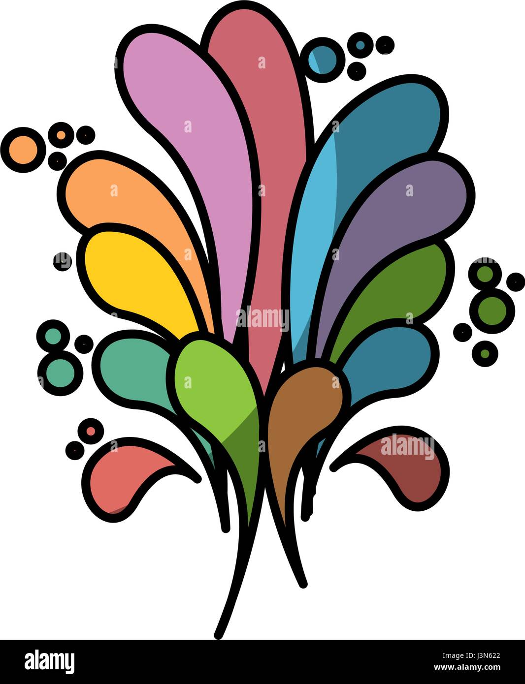 creative colorful shapes icon Stock Vector Image & Art - Alamy