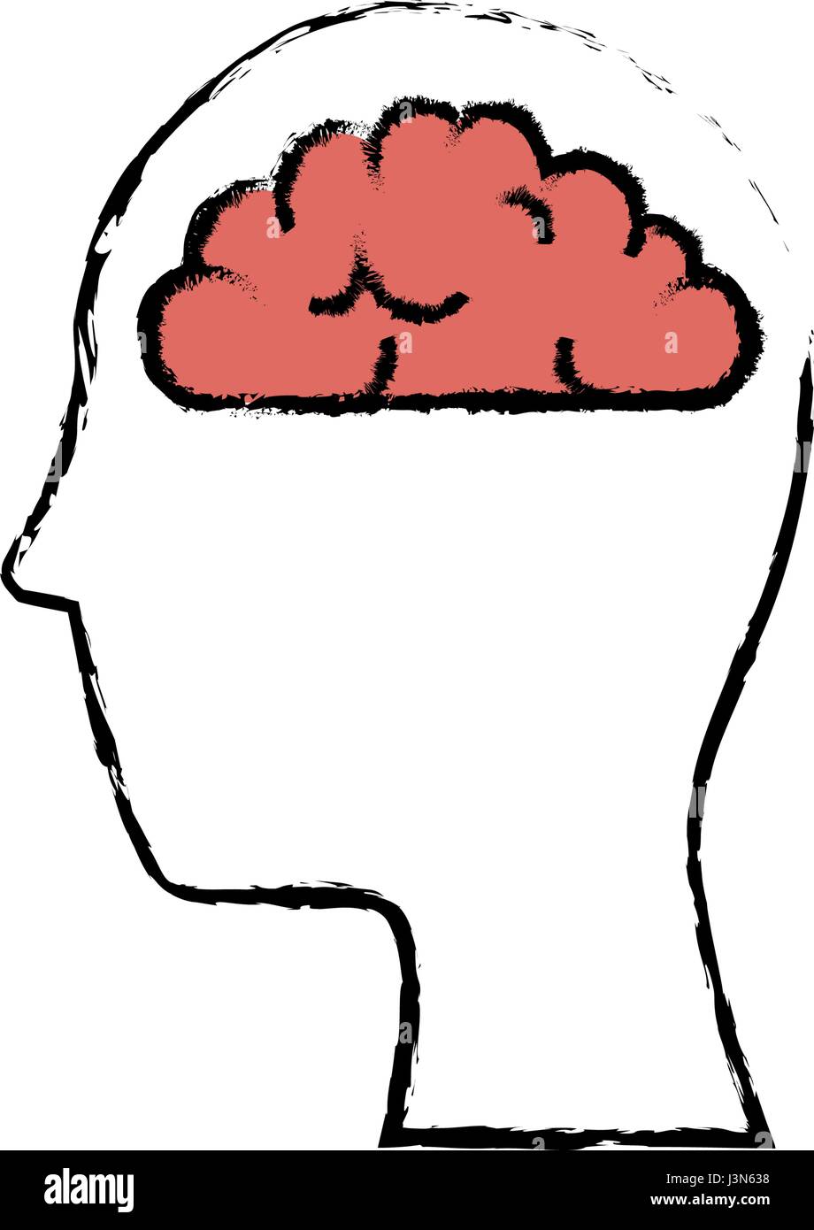 human brain design Stock Vector Image & Art - Alamy