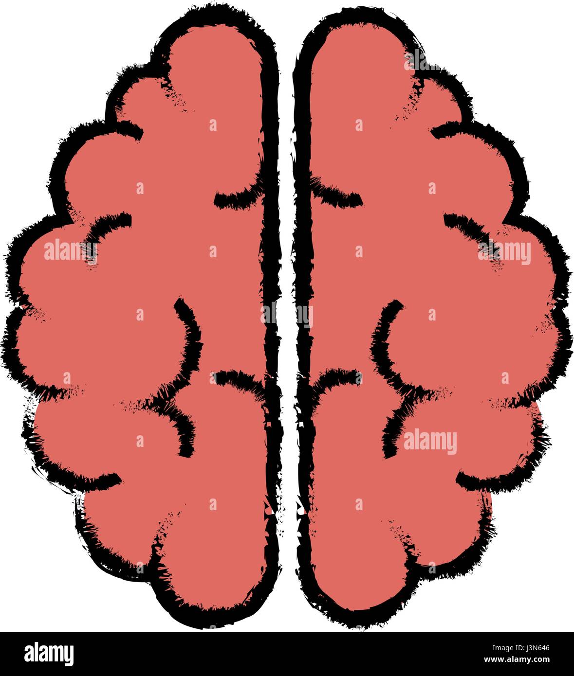 human brain design Stock Vector Image & Art - Alamy