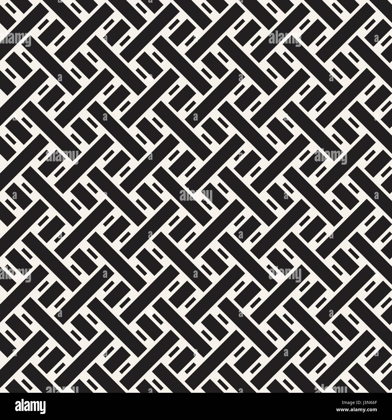 Seamless woven stripes lattice pattern. Modern stylish texture ...