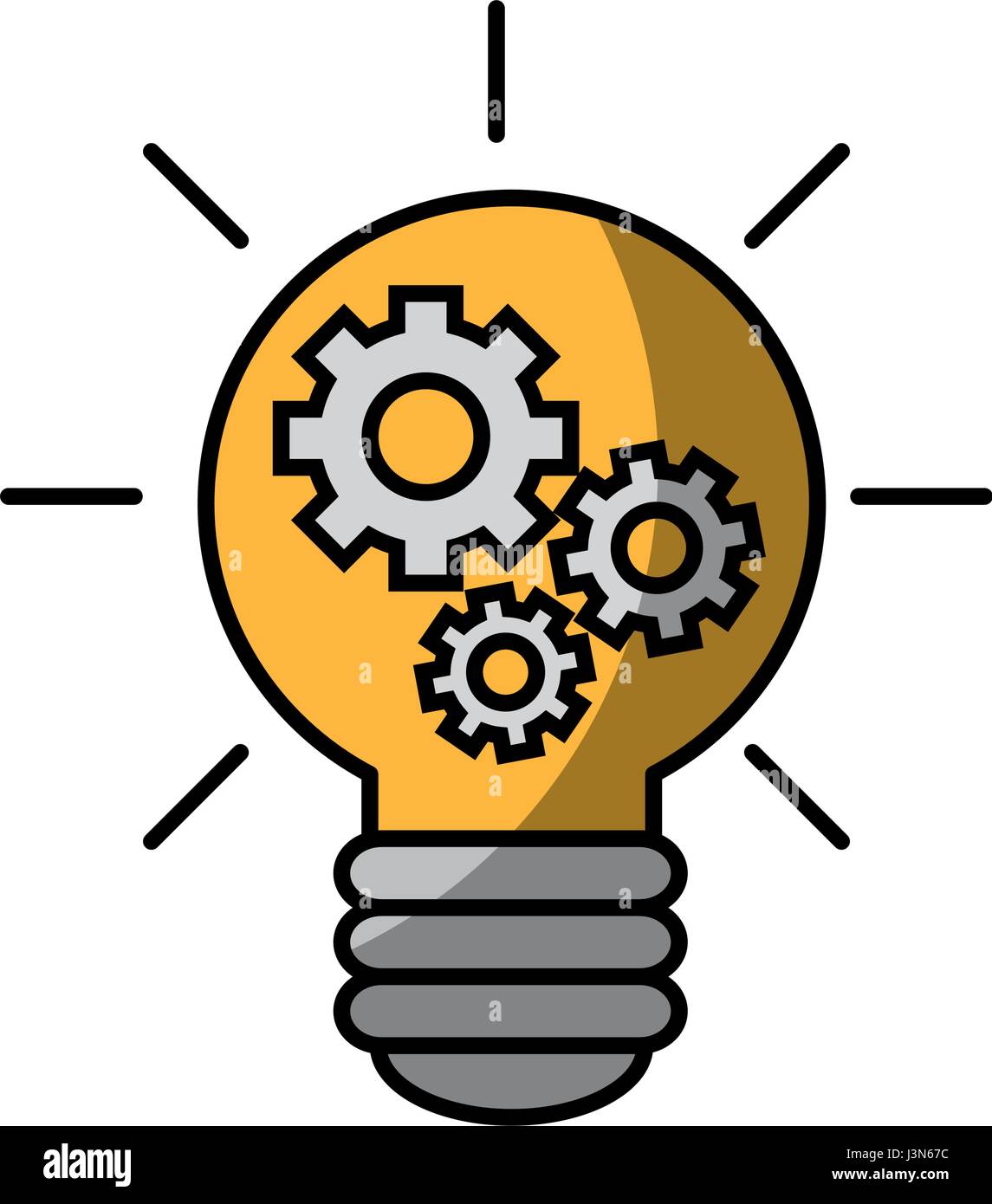 bulb light design Stock Vector Image & Art - Alamy