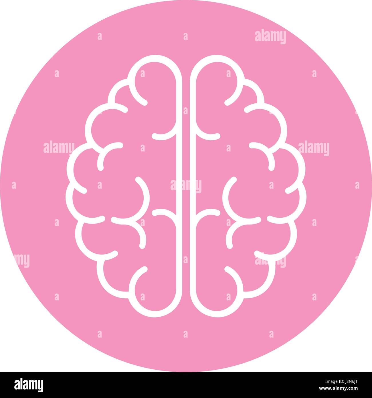 brain organ icon Stock Vector Image & Art - Alamy
