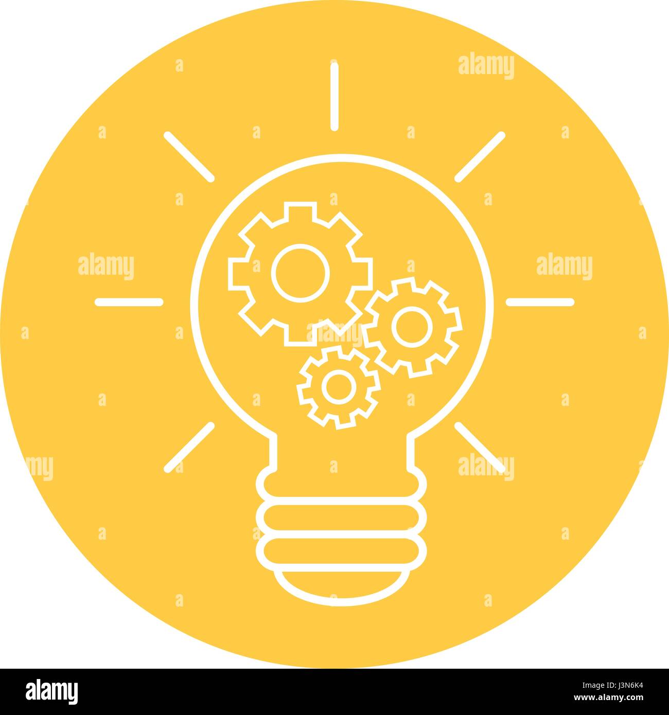 bulb light icon Stock Vector Image & Art - Alamy