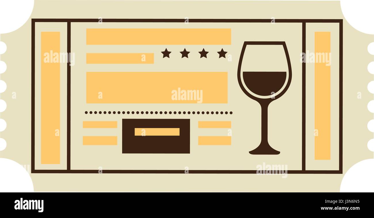 restaurant ticket icon Stock Vector Image & Art - Alamy