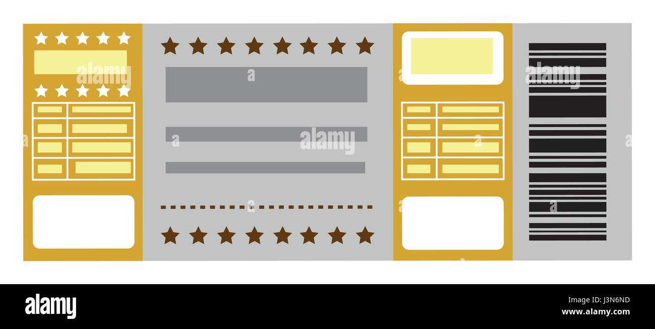 entertainment ticket icon Stock Vector Image & Art - Alamy