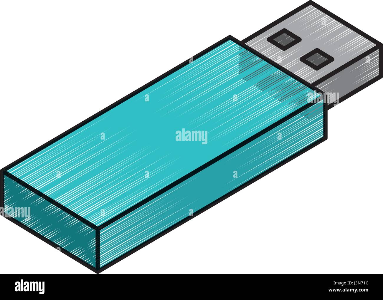 usb memory isometric icon Stock Vector Image & Art - Alamy