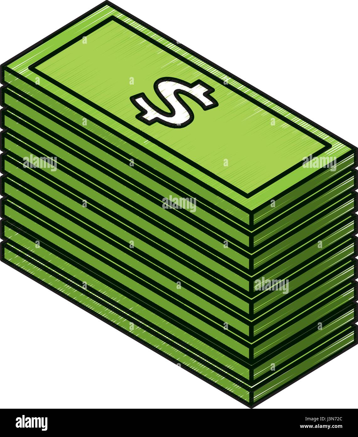American dollar icon isometric hi-res stock photography and images - Alamy