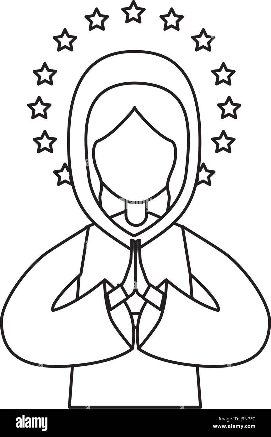 Virgin glory Black and White Stock Photos & Images - Alamy