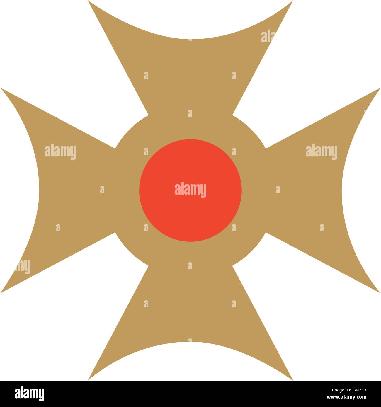 Christian cross emblem icon Stock Vector Image & Art - Alamy