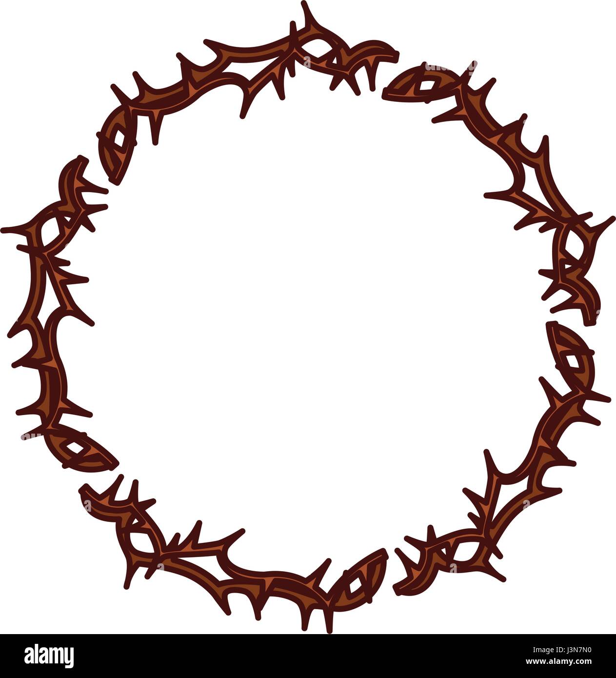 Crown of thorns icon Stock Vector Image & Art - Alamy