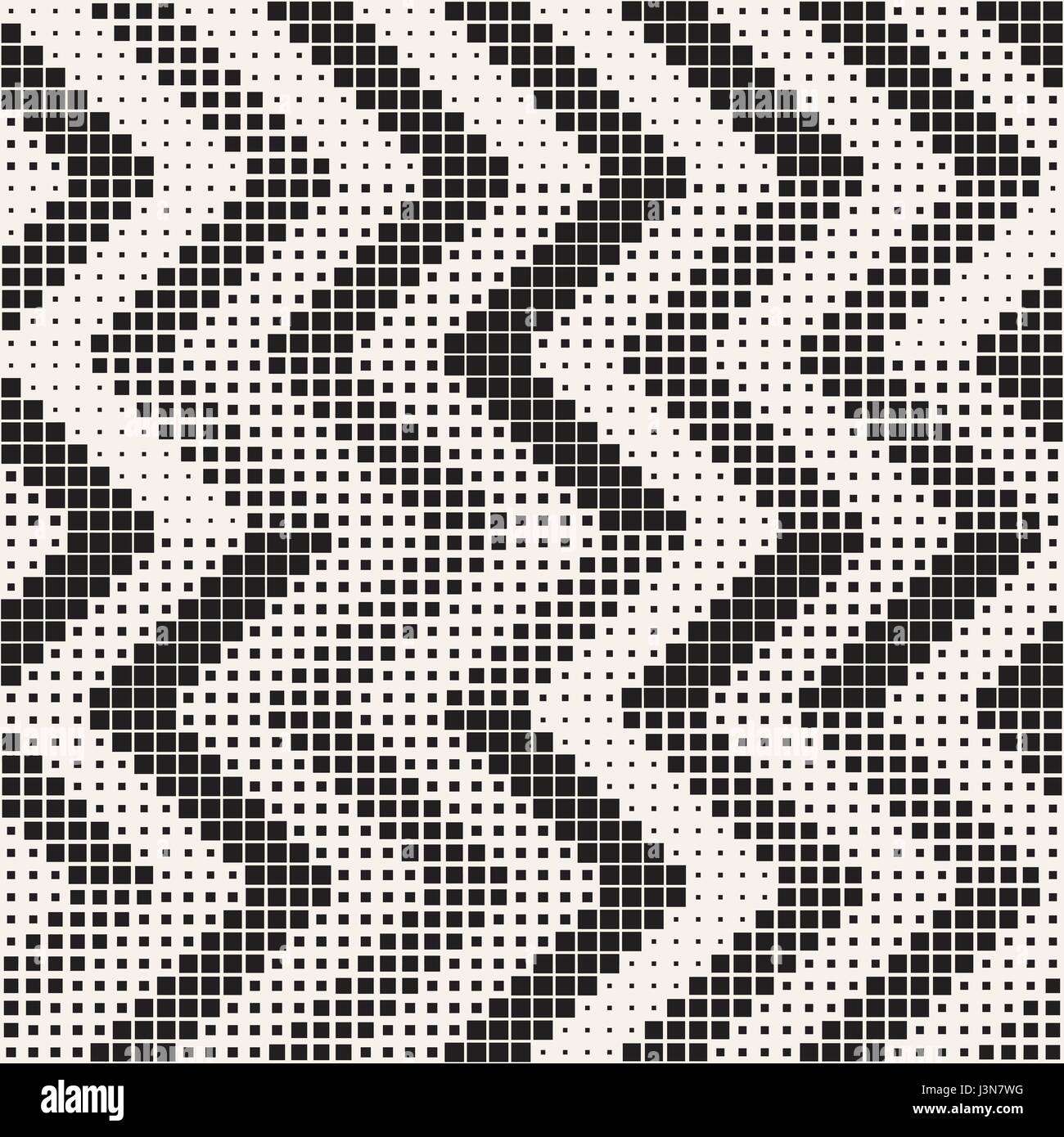 Seamless Irregular Geometric Pattern. Abstract Black and White Modern ...