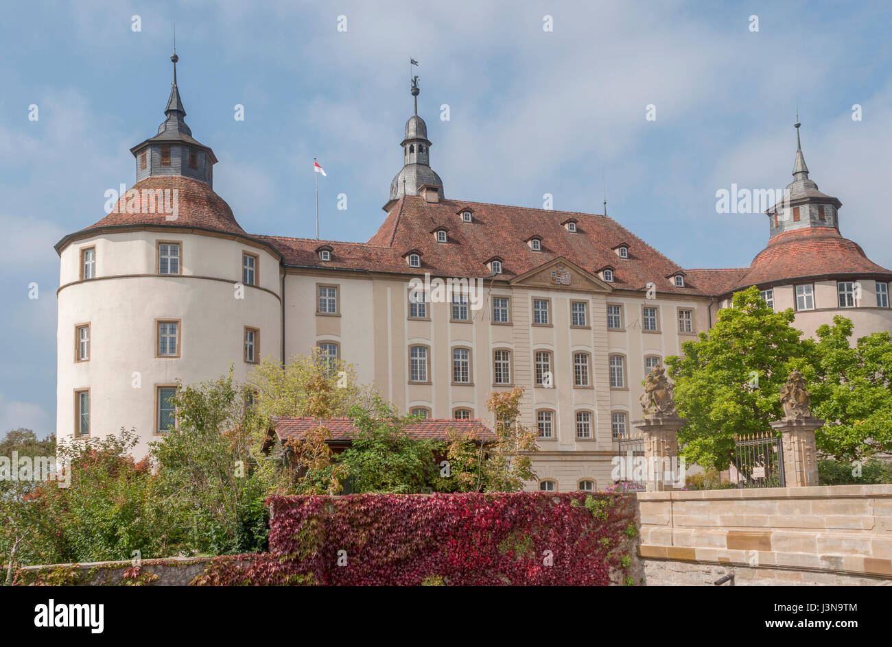 Castle Langenburg, jagst Valley, langenburg, Schwaebisch Hall ...