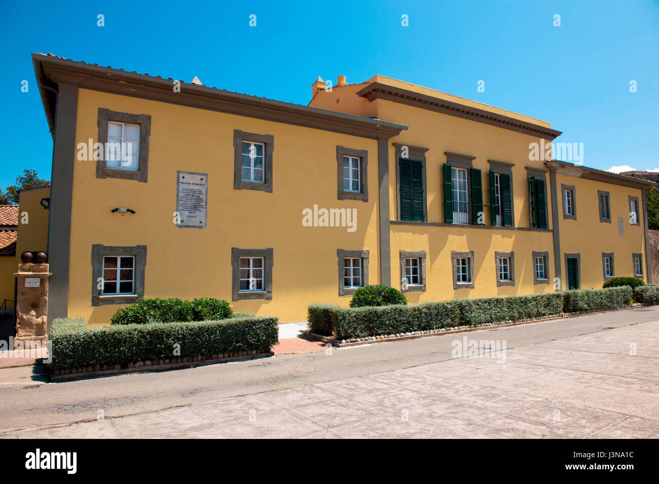 Villa dei Mulini, streetview, palace of Nopelon, exile house ...