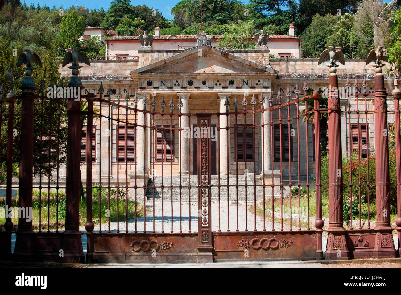 Gate of residence of emperor napoleon hi-res stock photography and ...