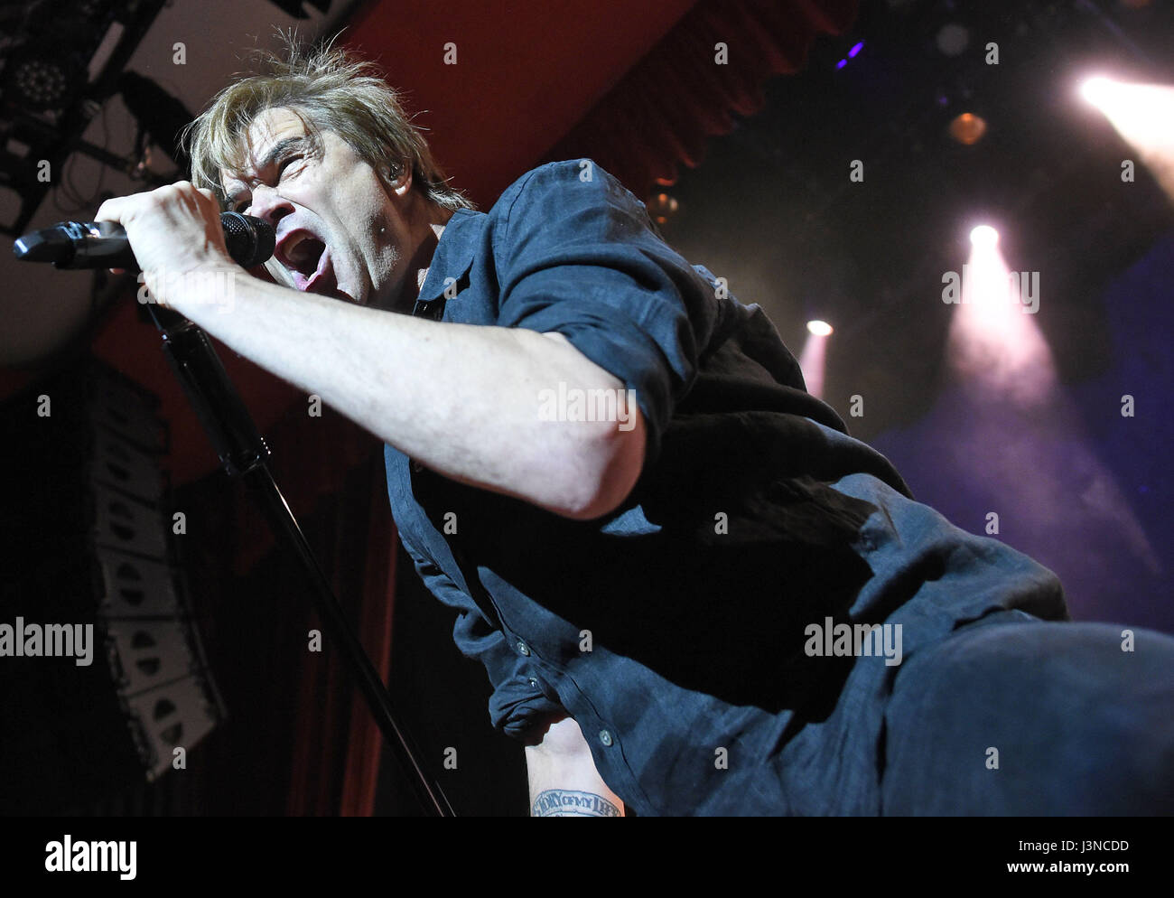 Singer Campino of the band 'Die Toten Hosen' (lit. The Dead Trousers ...