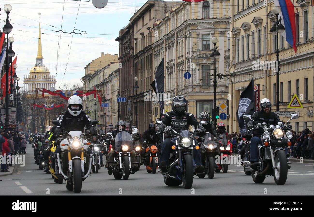 Night Wolves Bikers Club High Resolution Stock Photography and Images ...