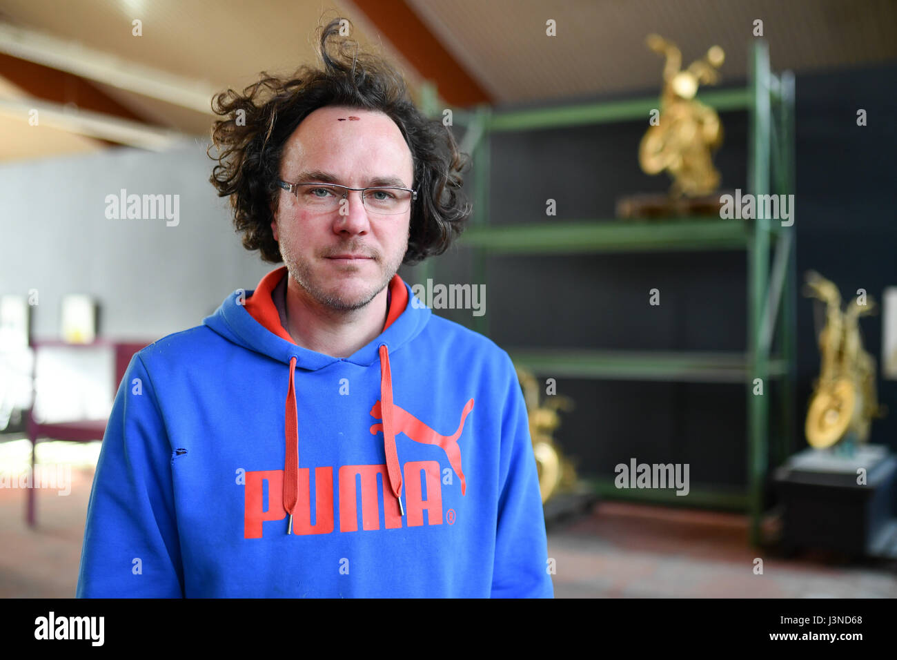 Mannheim, Germany. 25th Feb, 2017. Philipp Morlock, initiator of the ...