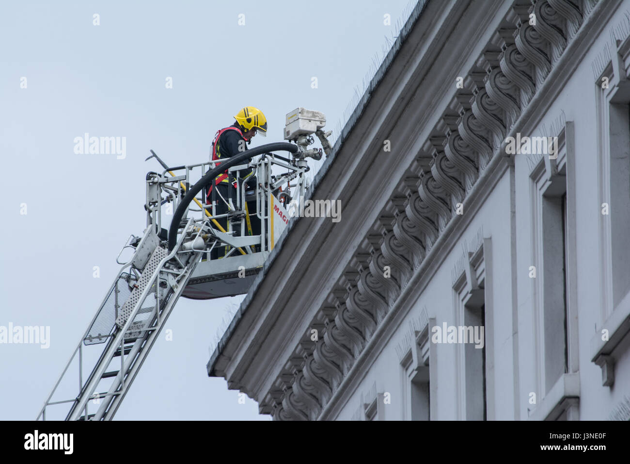 Lfb ladder hi-res stock photography and images - Alamy