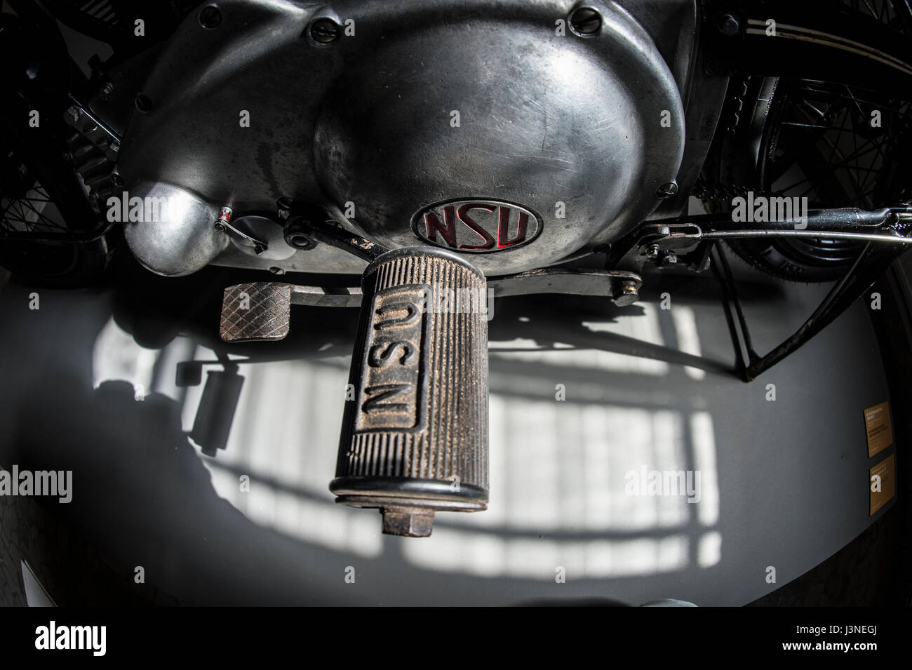 Berlin, Germany. 03rd May, 2017. A motorcycle by German manufacturer ...
