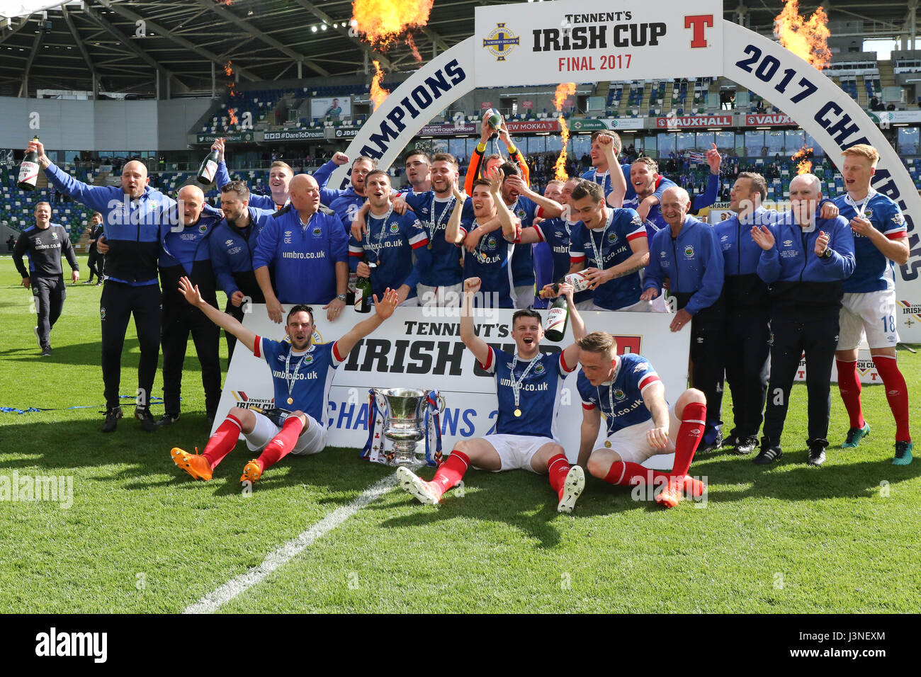 National Football Stadium at Windsor Park, Belfast, Northern Ireland ...