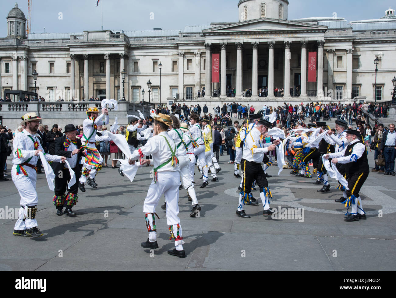 London, UK, 6 May 2017. The annual Westminster Morris Men’s dancing ...