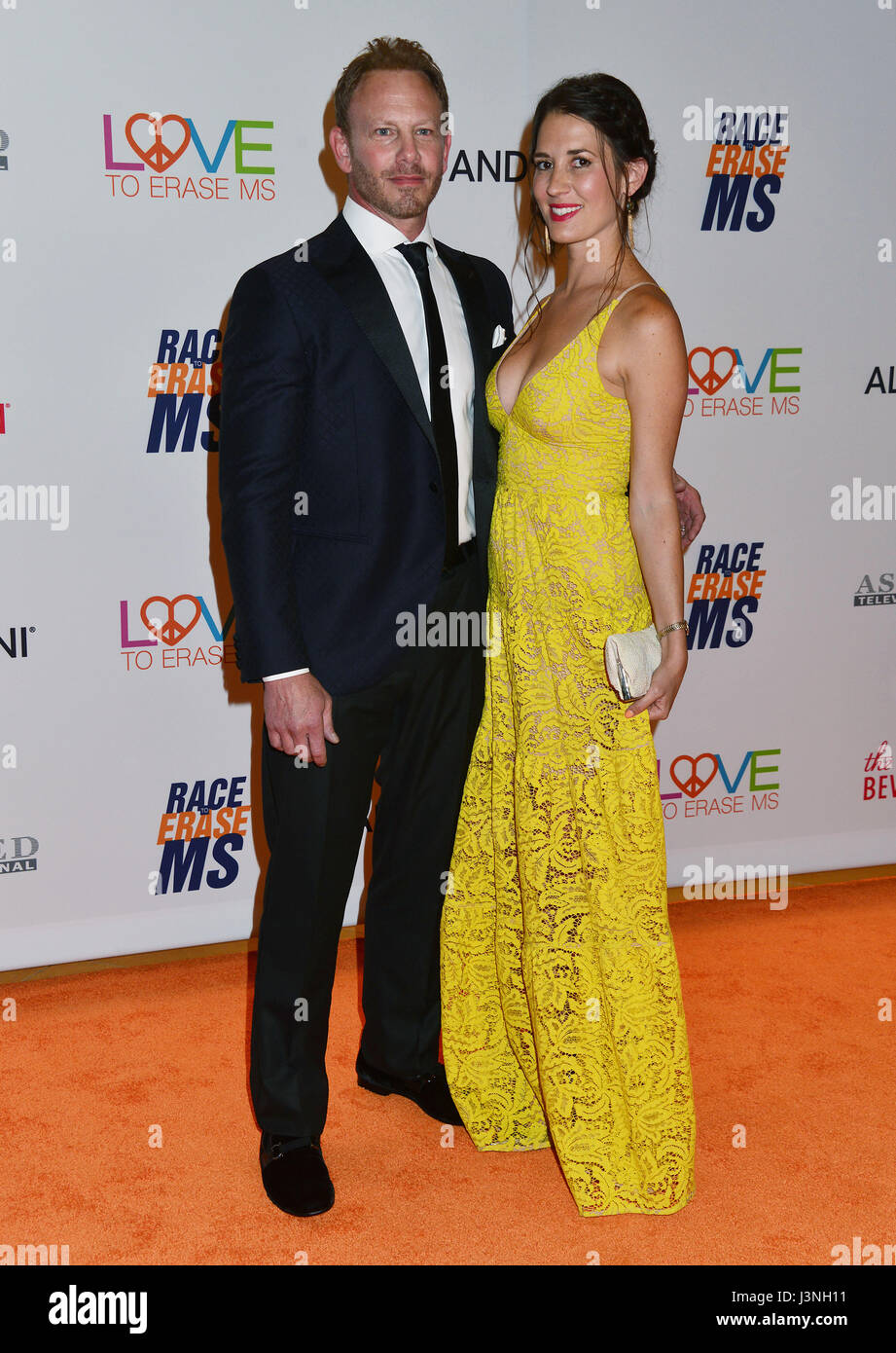 Los Angeles, USA. 5th May, 2017. Ian Ziering, Erin Kristine Ludwig at ...