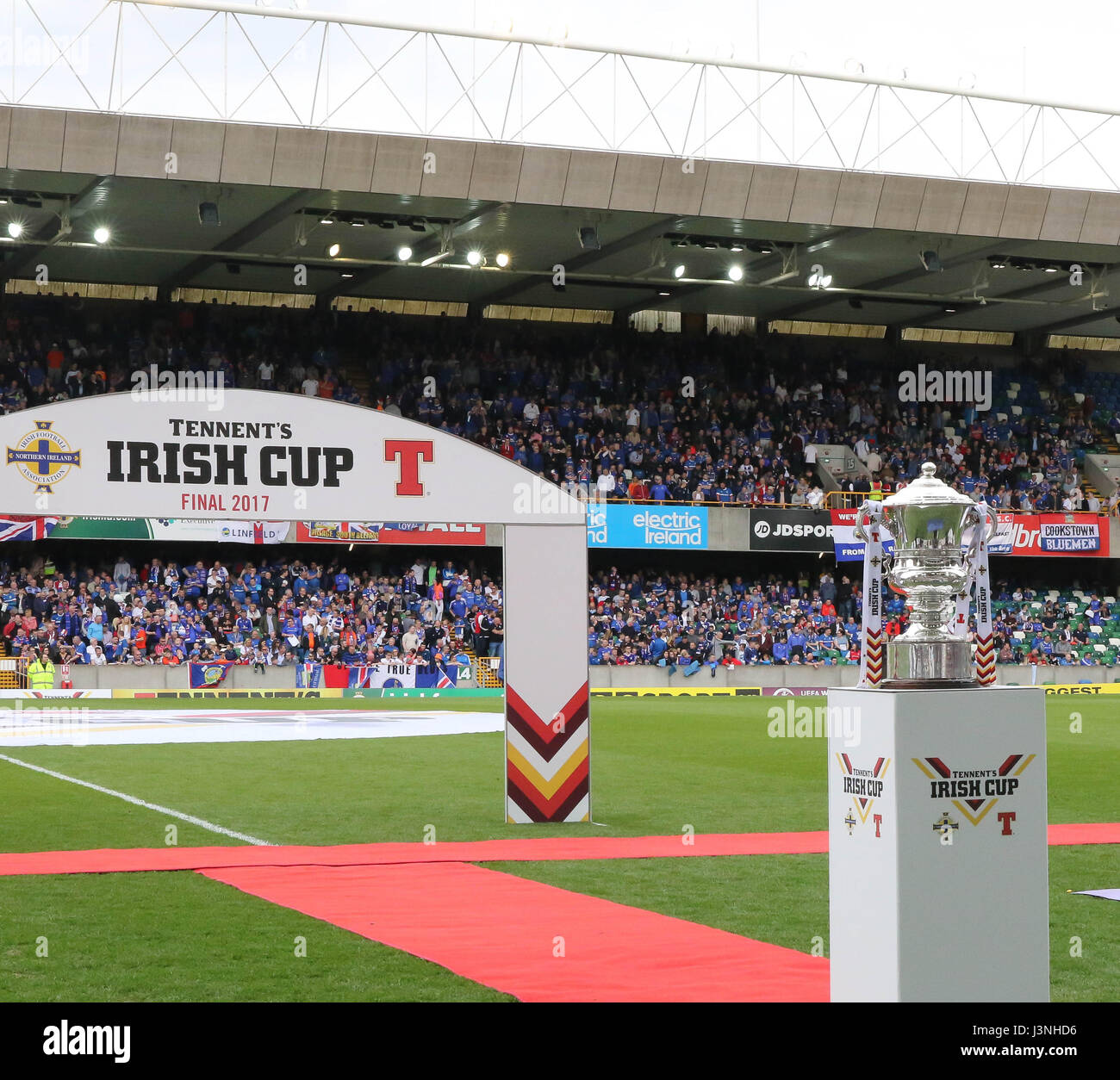 National Football Stadium at Windsor Park, Belfast, Northern Ireland ...