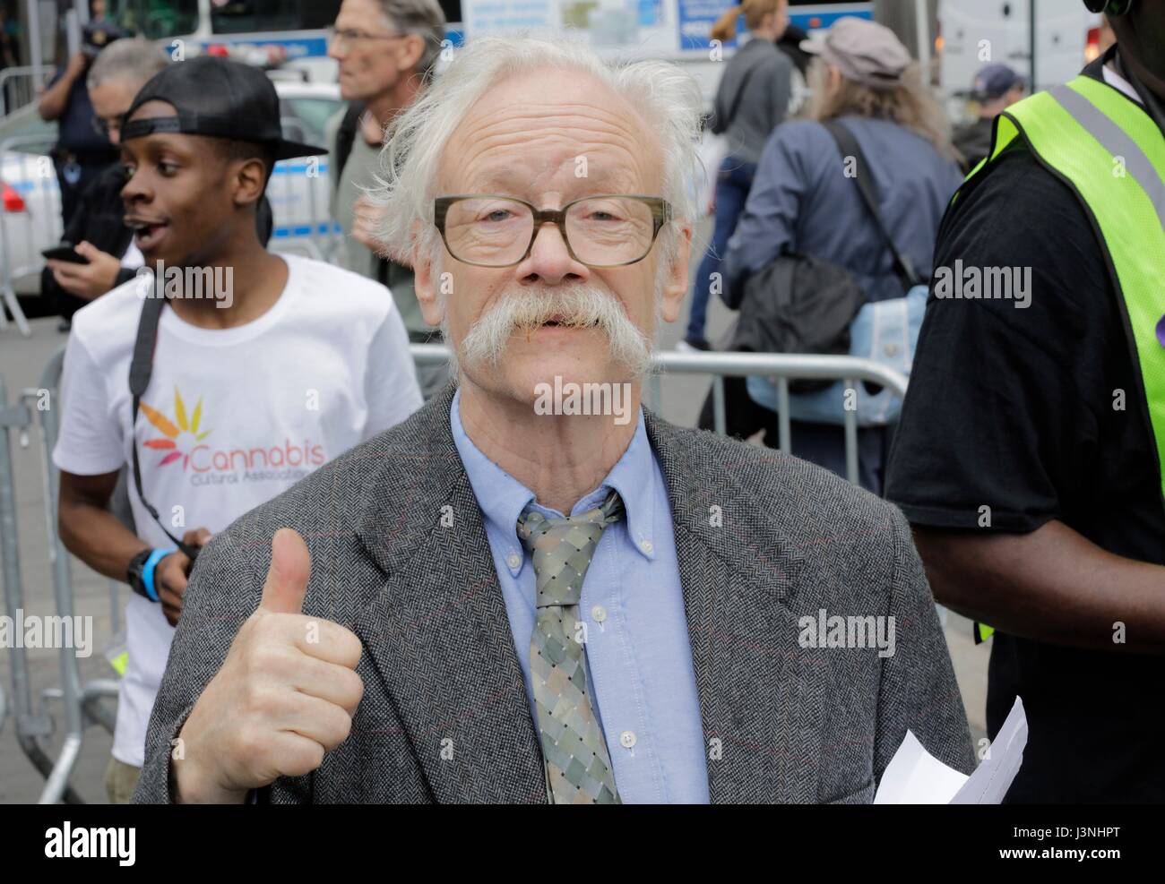 Union Square, New York, USA, May 06 2017 - Dana Beal participated on ...