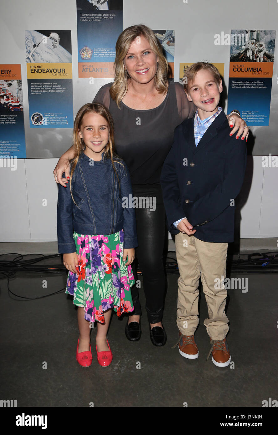 Los Angeles, Ca, USA. 6th May, 2017. Alison Sweeney, Benjamin Sanov ...