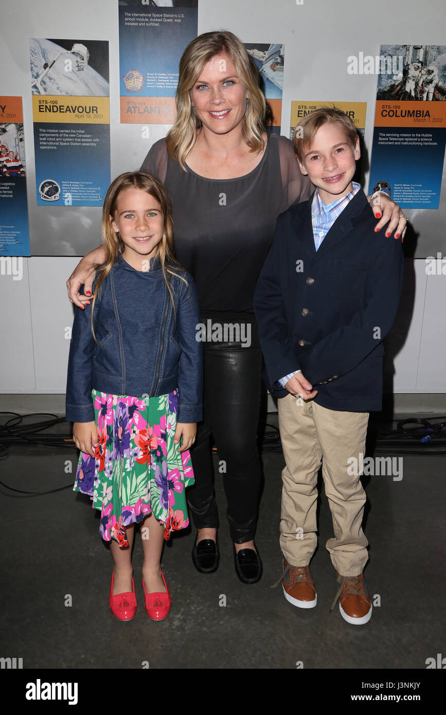 Los Angeles, Ca, USA. 6th May, 2017. Alison Sweeney, Benjamin Sanov ...