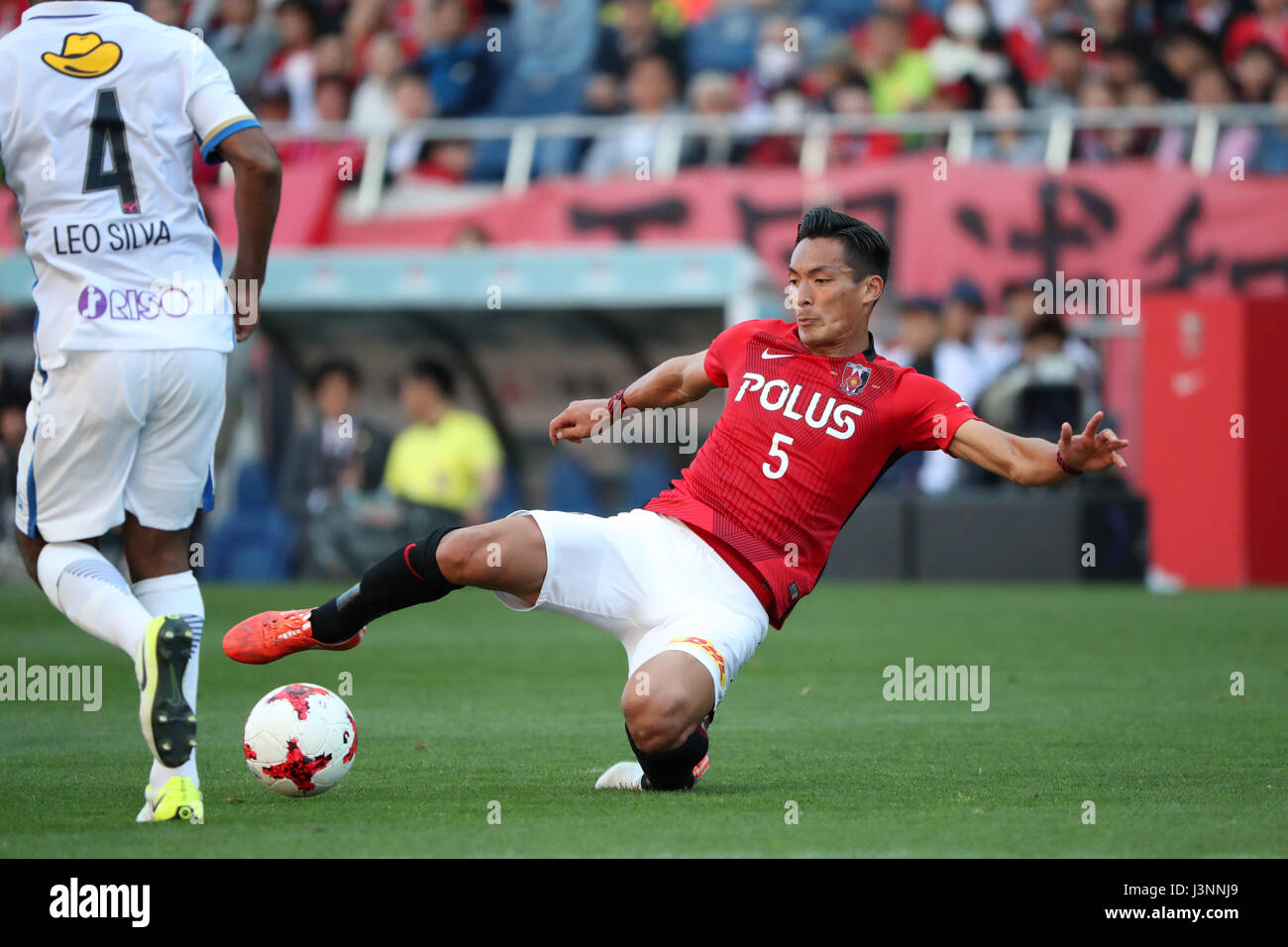 Saitama, Japan. 4th May, 2017. Tomoaki Makino (Reds) Football/Soccer ...