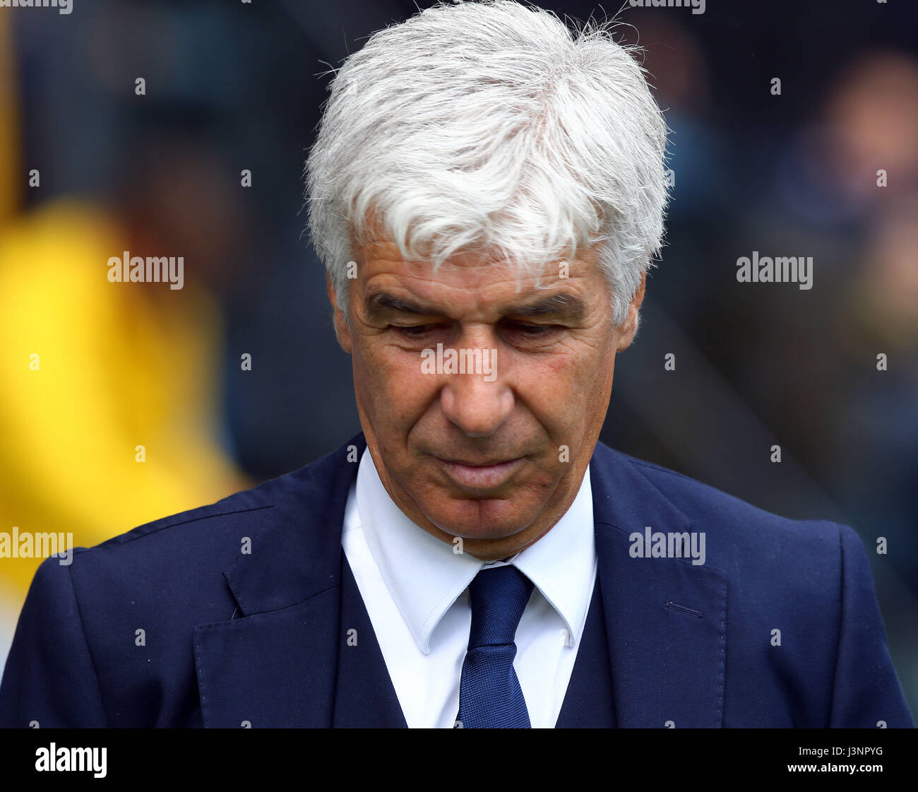 Udine, Italy. 7th May, 2017. Gian Piero Gasperini Atalanta's Head Coach ...