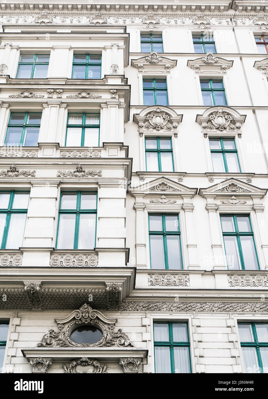 stucco facade of a old house in Berlin Stock Photo - Alamy