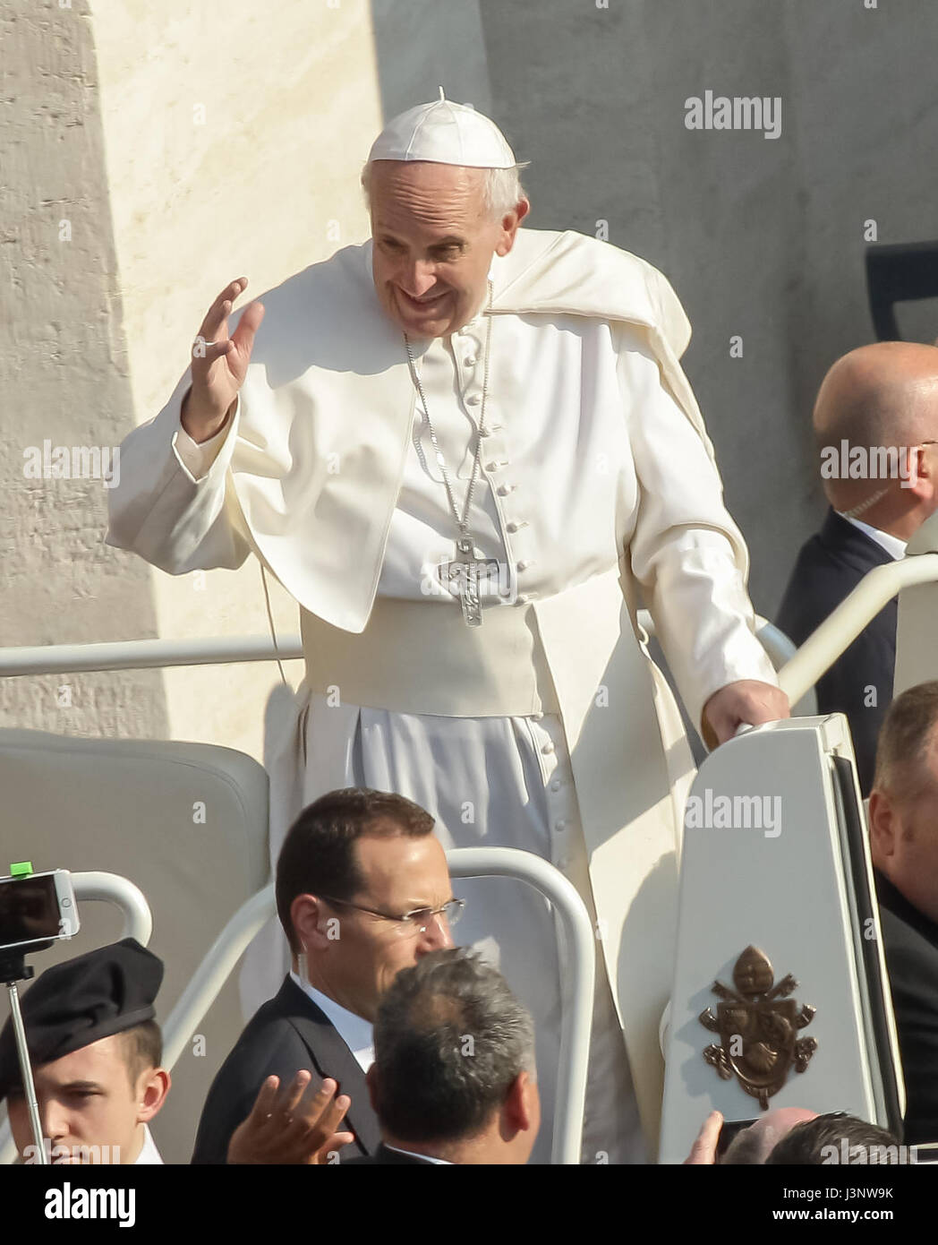 Weekly general audience with Pope Francis in St. Peter's Square at the ...