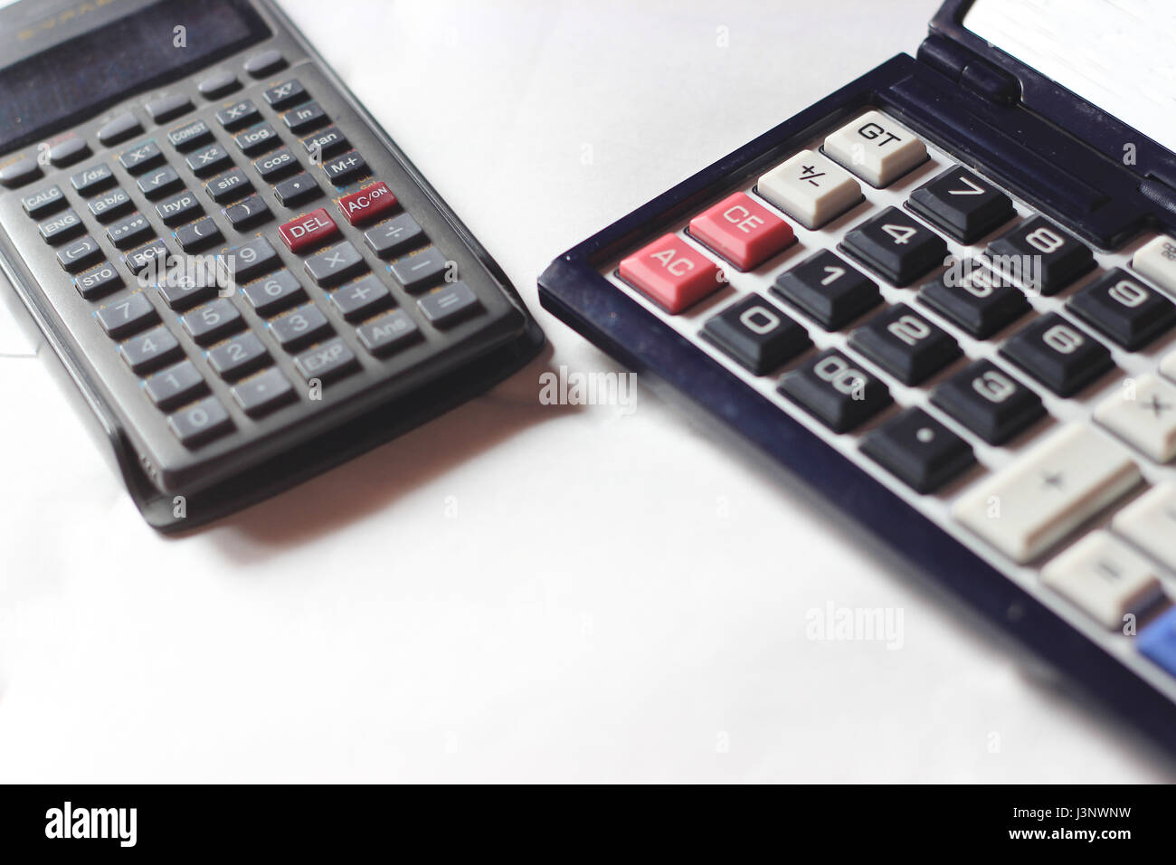 Electronic Calculator. High resolution digital photo of a calculator ...