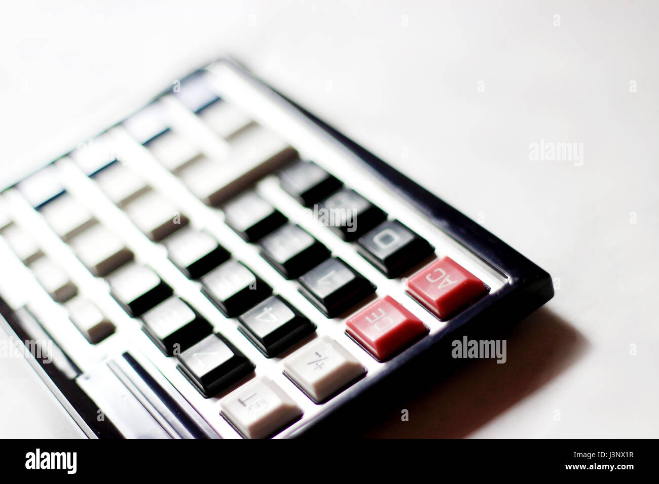 Electronic Calculator. High resolution digital photo of a calculator ...