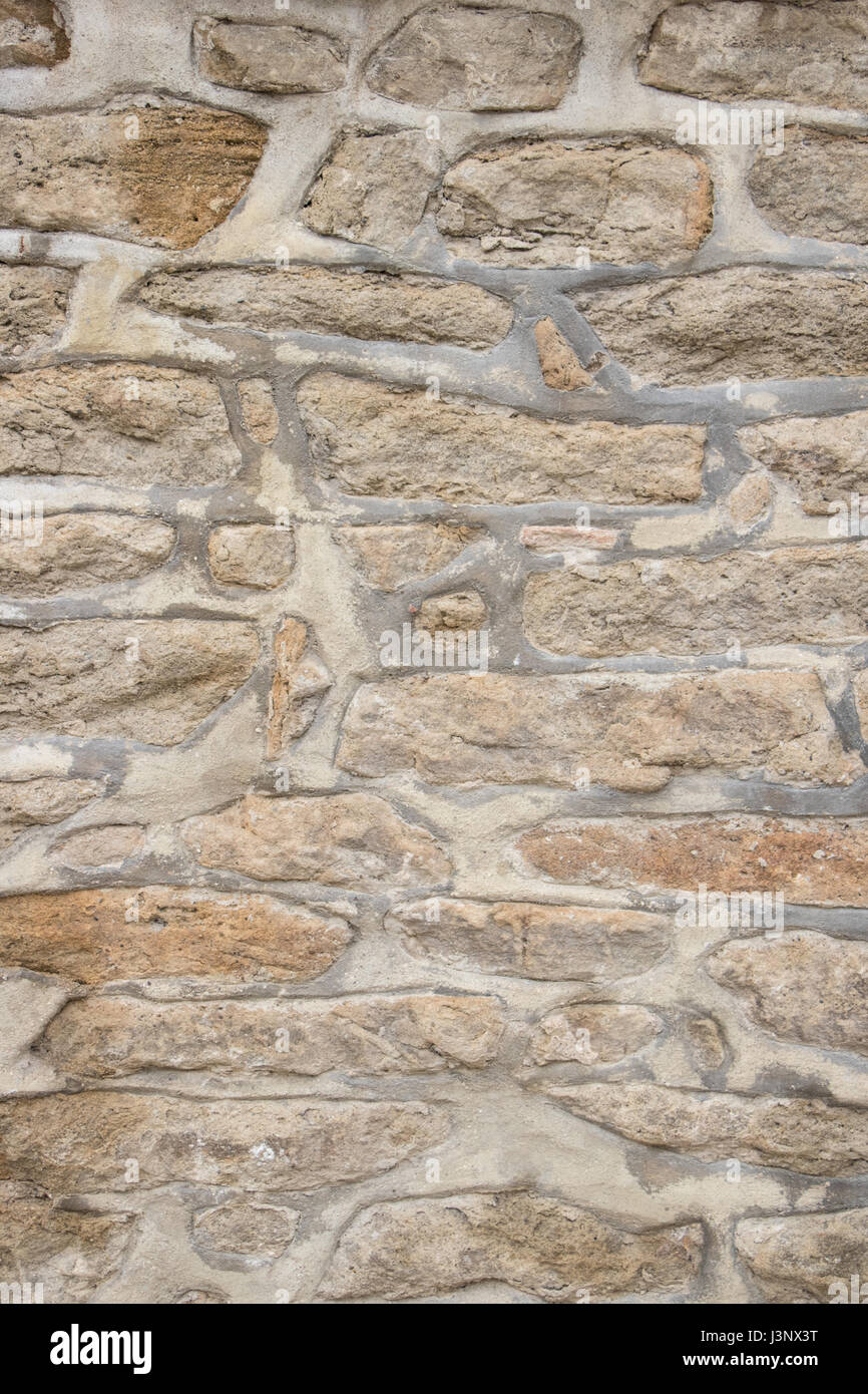 Stone and Cement Wall Texture Stock Photo - Alamy