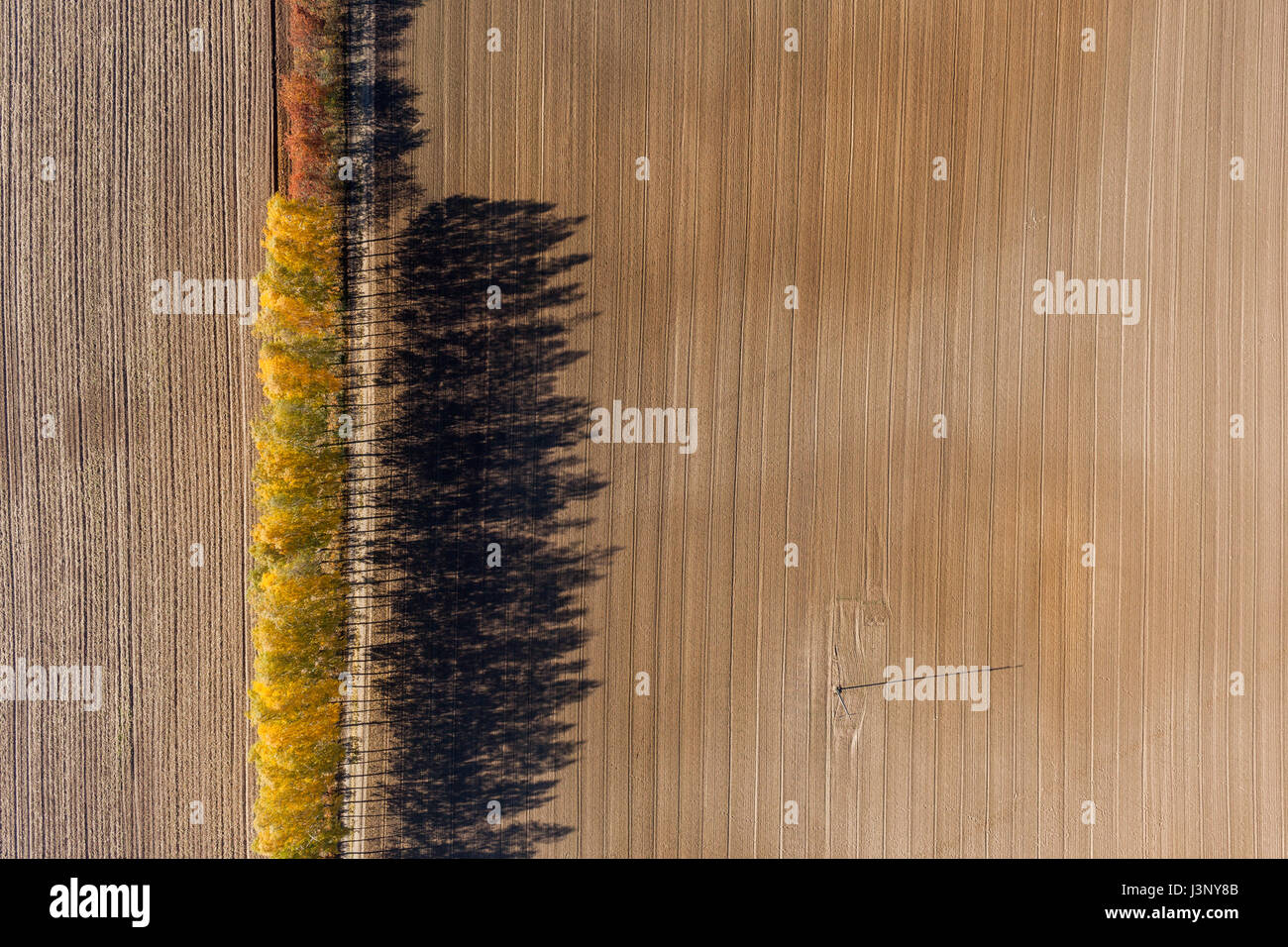 beautiful autumn landscape, aerial photo Stock Photo - Alamy