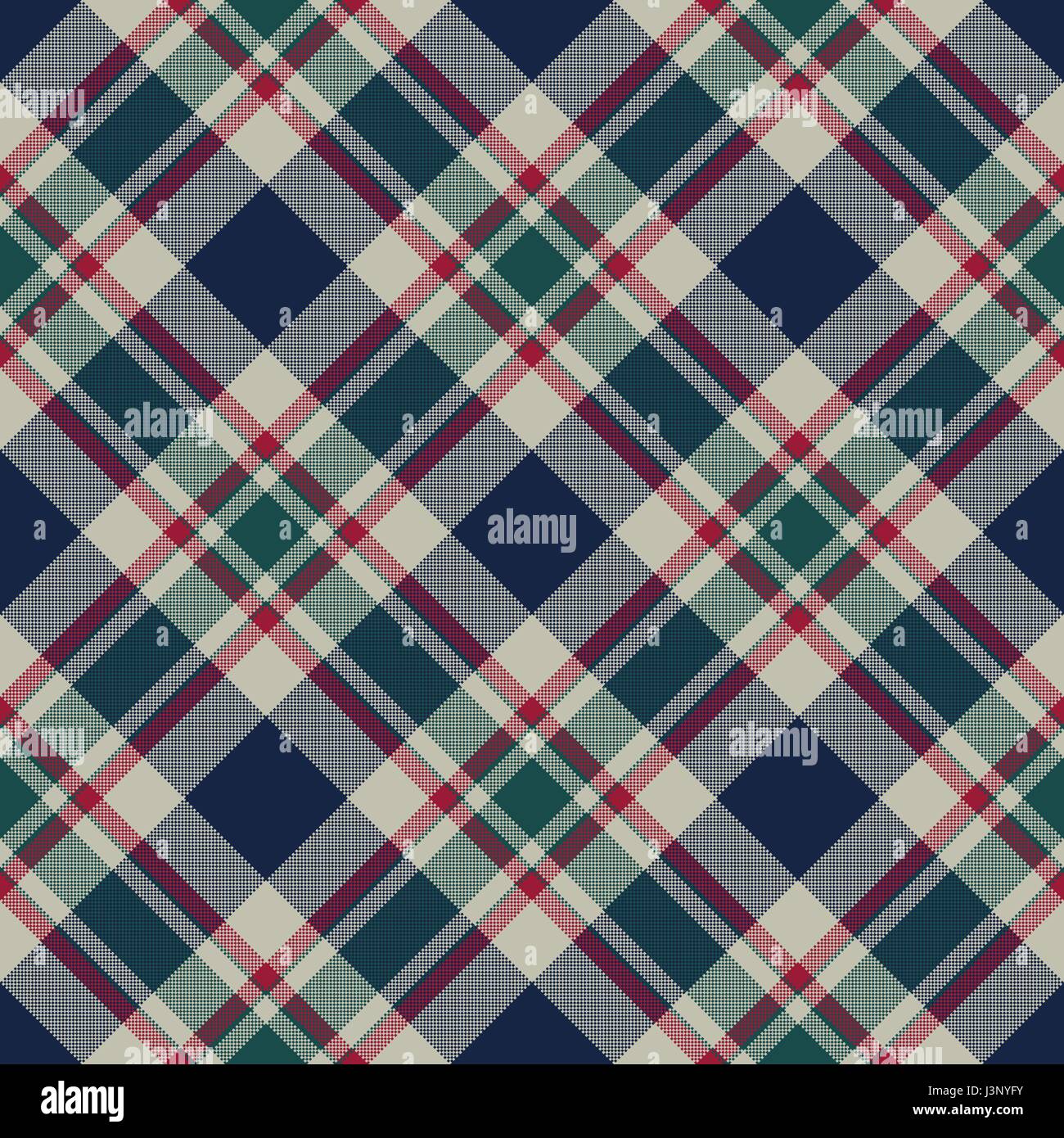 Tartan plaid classic pixel fabric texture seamless pattern. Flat design ...