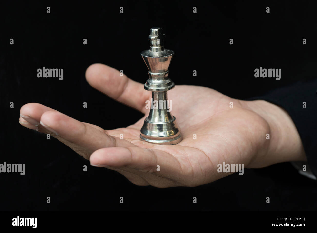power in the hand of a successful business man Stock Photo - Alamy