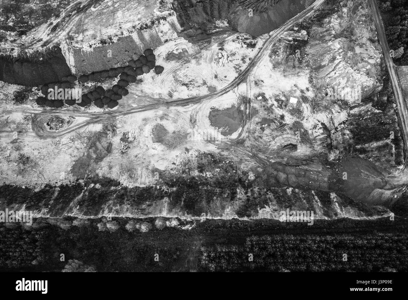 Lake landscape autumn forest Black and White Stock Photos & Images - Alamy