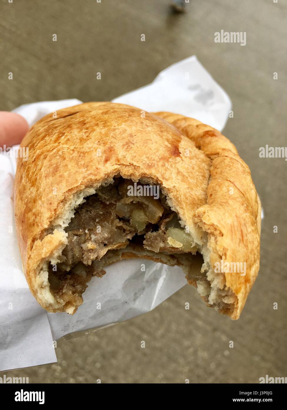 Inside cornish pasty hi-res stock photography and images - Alamy
