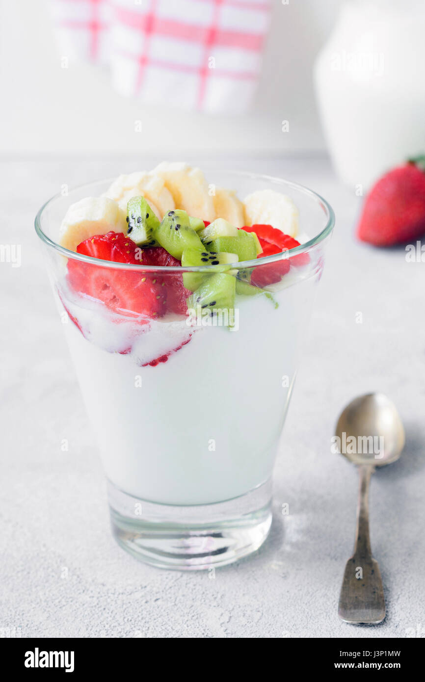 Healthy plain yogurt hi-res stock photography and images - Alamy